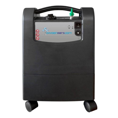 5LPM Intrepid 1-Station (1 Person) White - OxygenBars.com